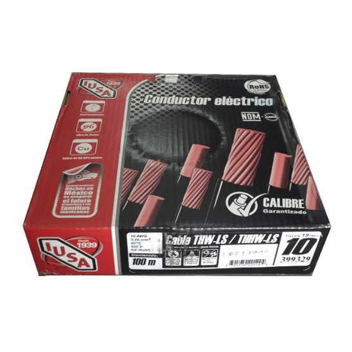 Cable Eléctrico THW Iusa Calibre Blanco [3010100117855], 51% OFF